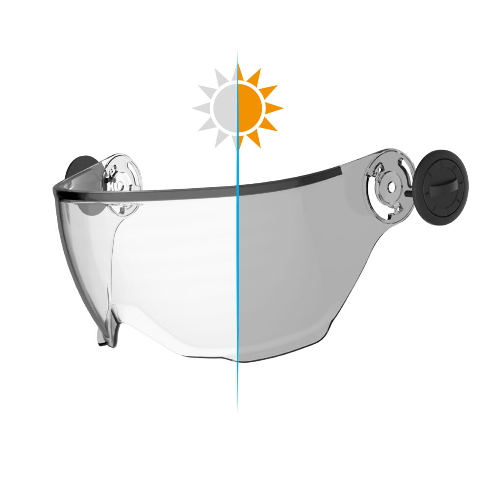 X-OVER VISOR - SPARE PHOTOCHROMIC LENS - Forward Wip